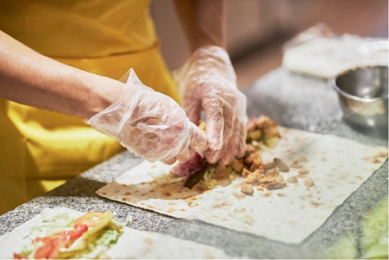 When are Food Workers Required to Wear and Change Disposable Food Prep ...